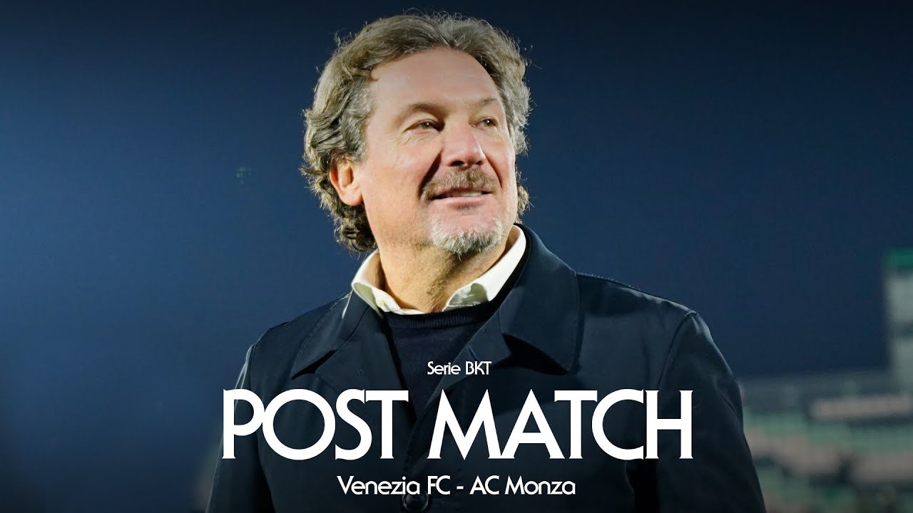 Conferenza Stampa post partita | Giovanni Stroppa | Venezia FC - AC ...