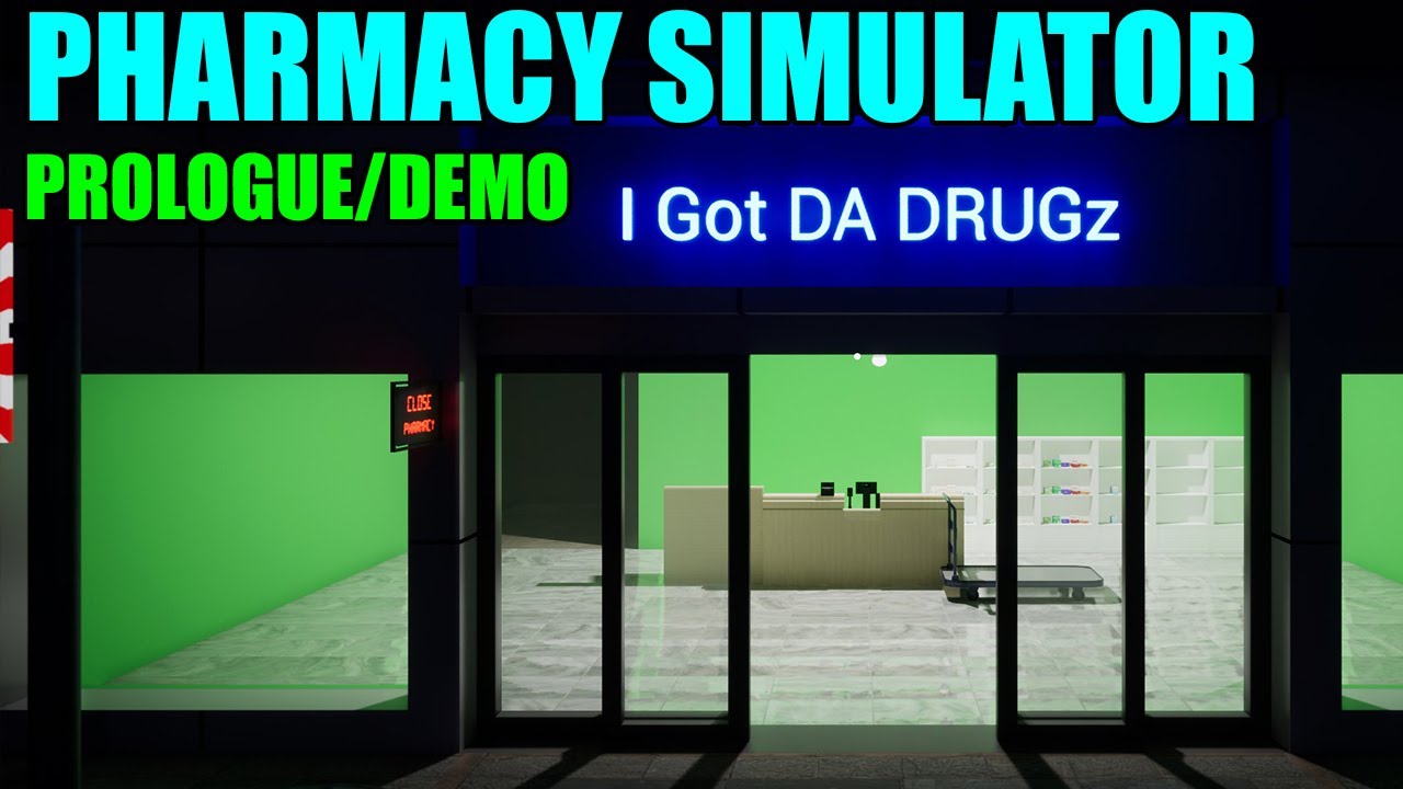 Lets Check Out Pharmacy Simulator! [Full Prologue/Demo] - YouTube
