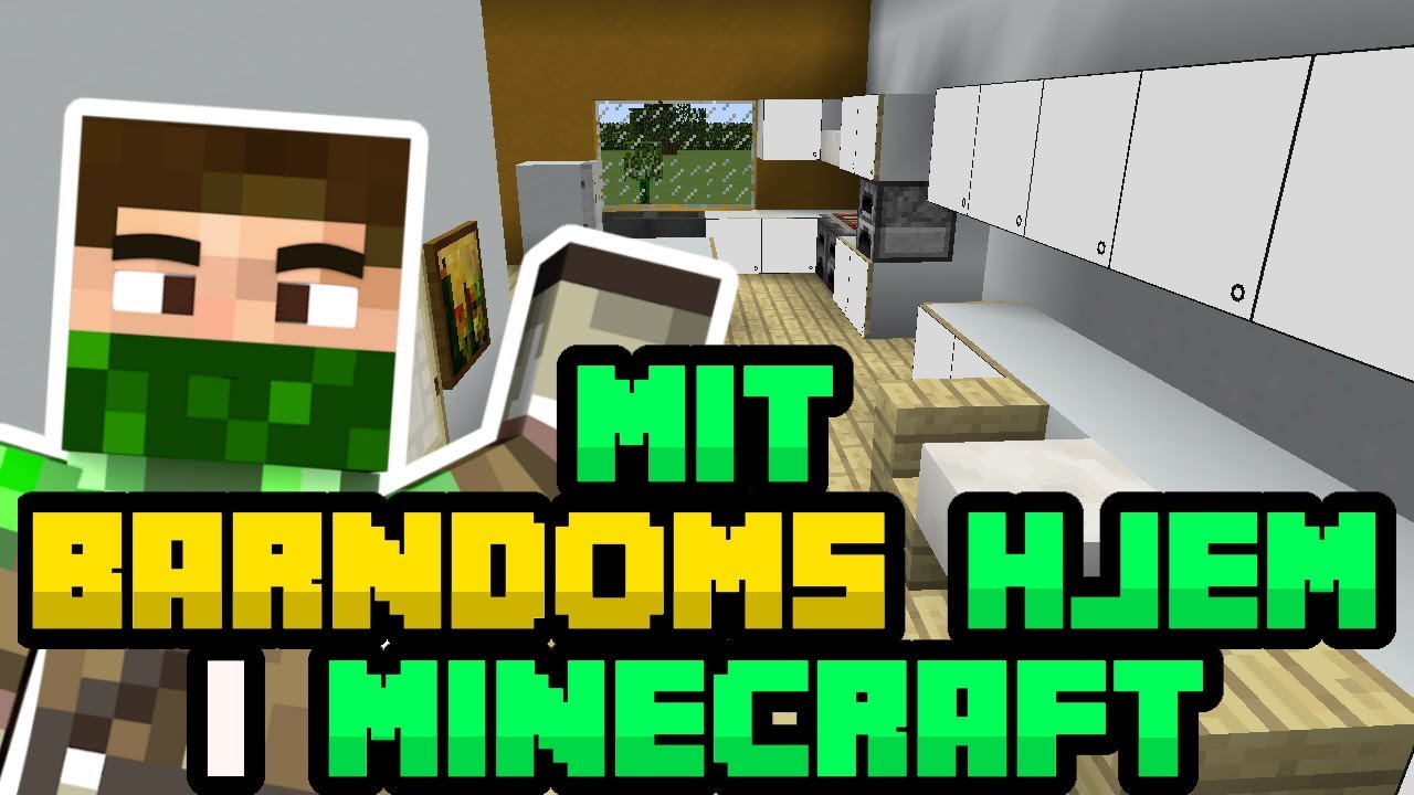 Bygger mit Barndoms Hjem i Minecraft!! - YouTube
