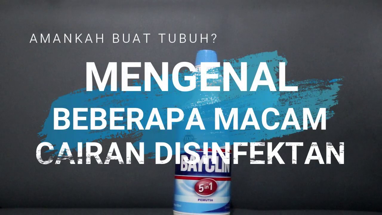 Mengenal disinfektan, mana yang aman untuk tubuh? dan contoh sprayer ...