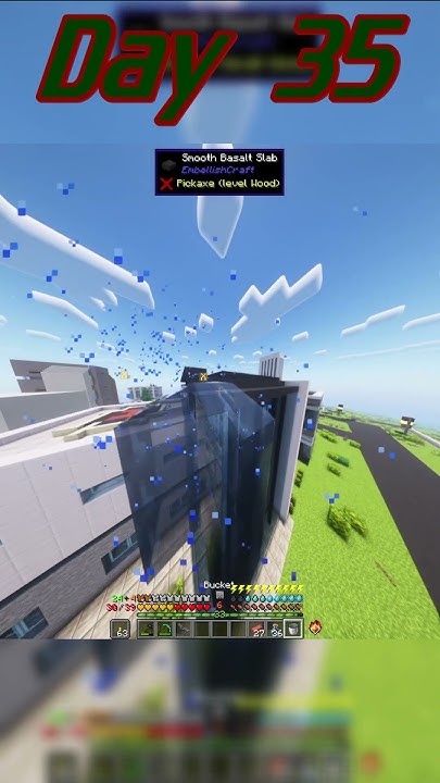 100 Days In A Zombie Apocalypse (Day 35/100) #shorts #gaming #minecraft ...