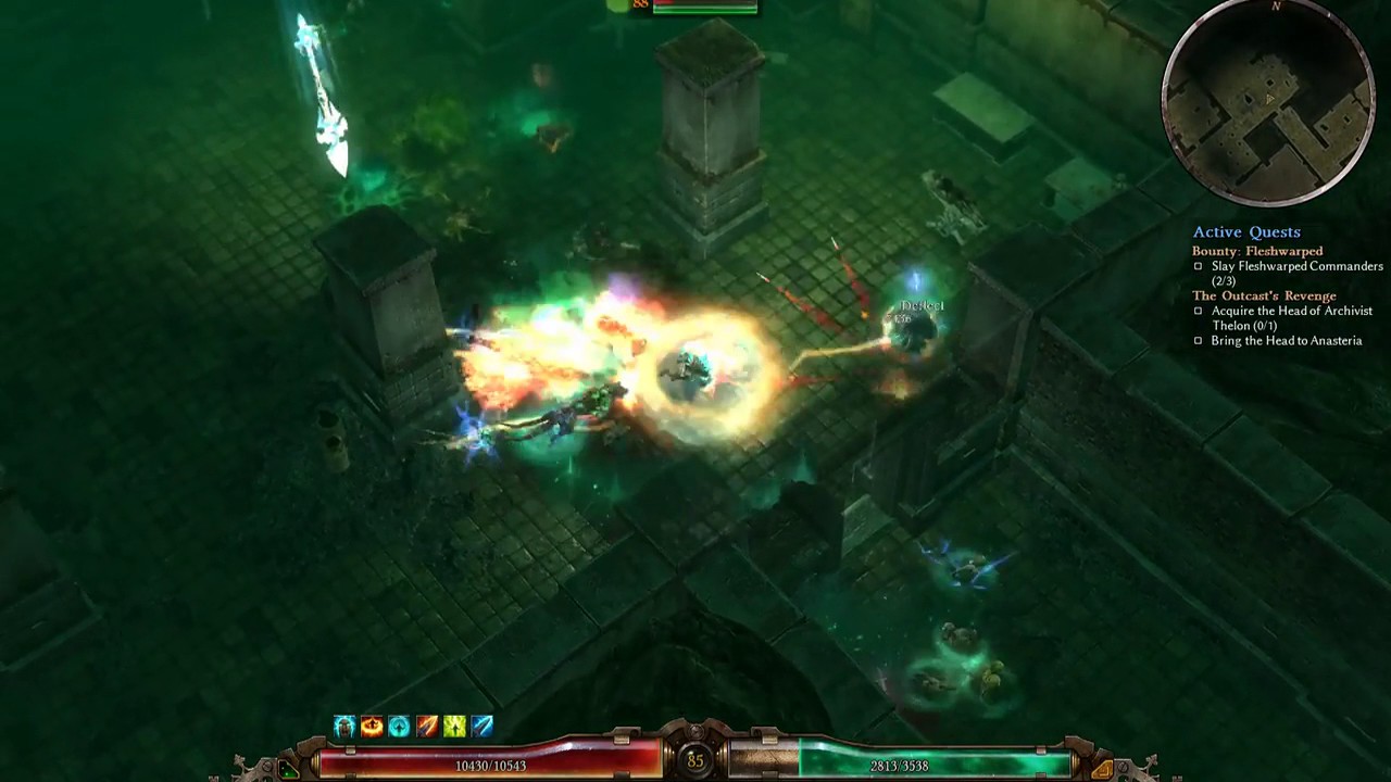 [Grim Dawn] Vortex of Souls Sorcerer theory build - YouTube