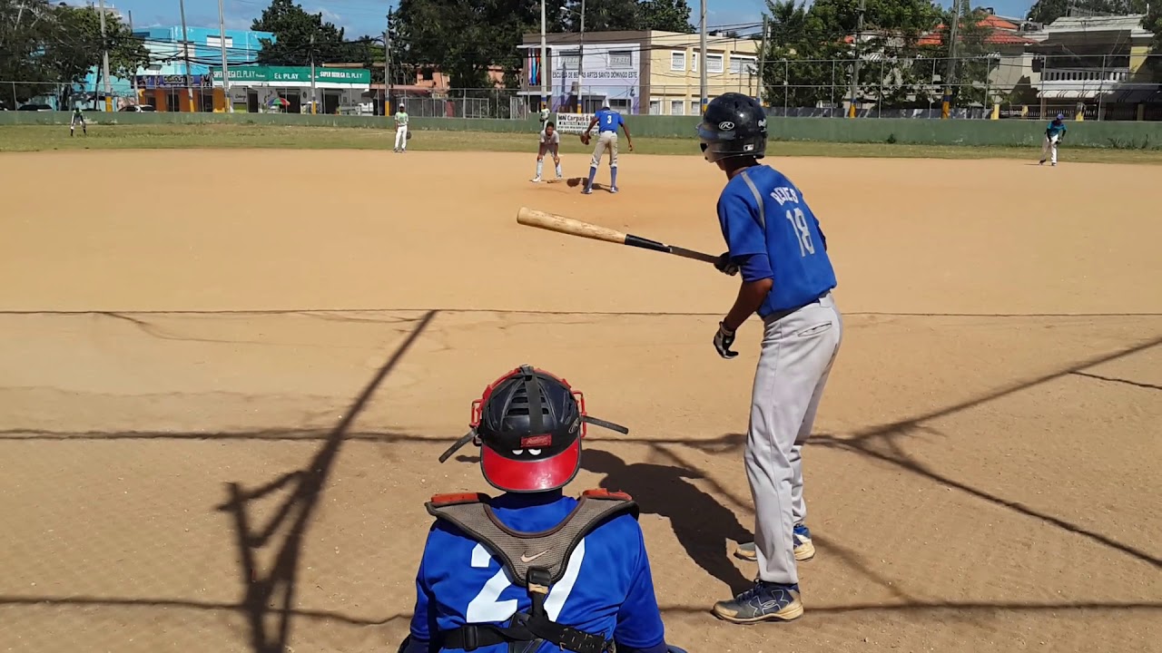 Como Batear en Beisbol en Rep. Dom. - Parte XXXVII - YouTube