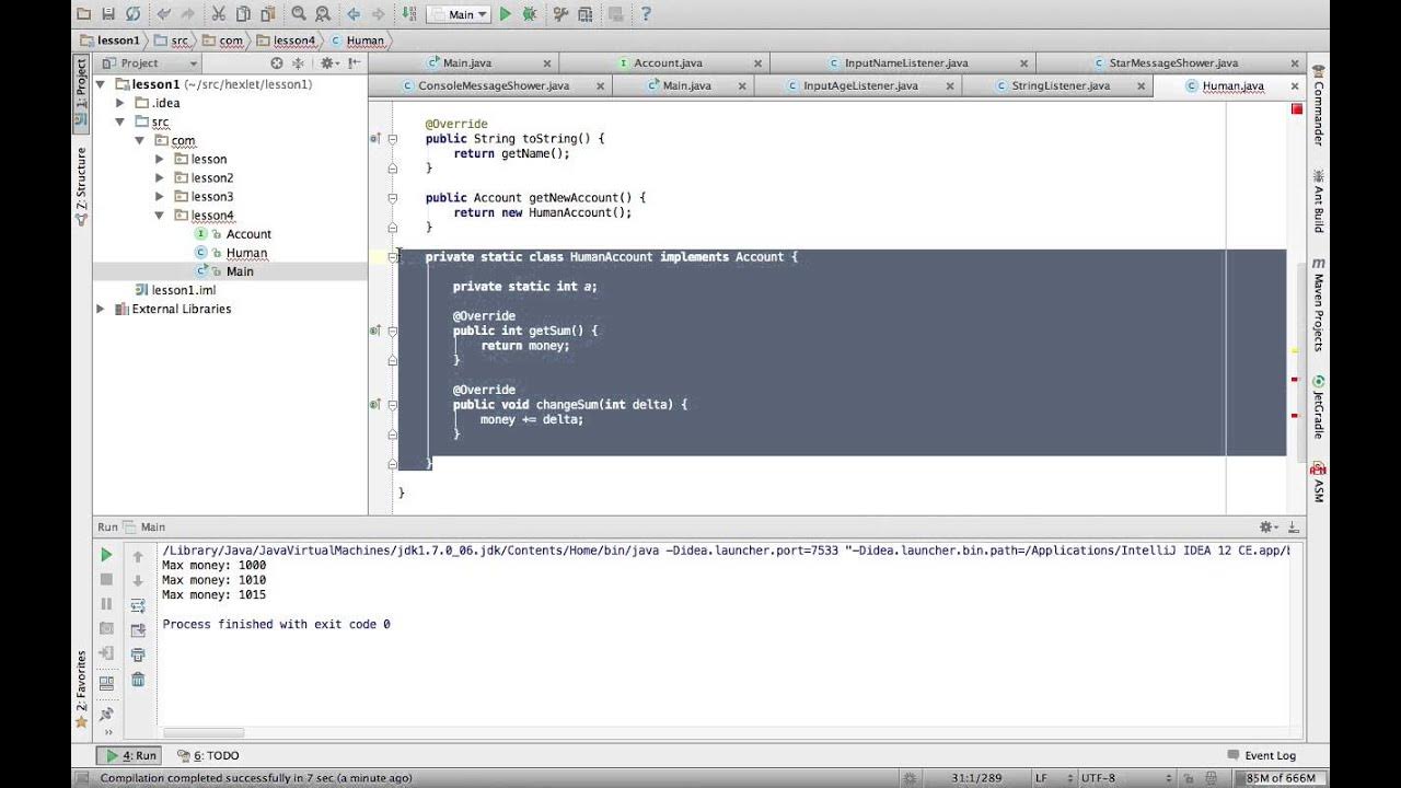 Java Course Hexlet (101) Lesson 9 - YouTube