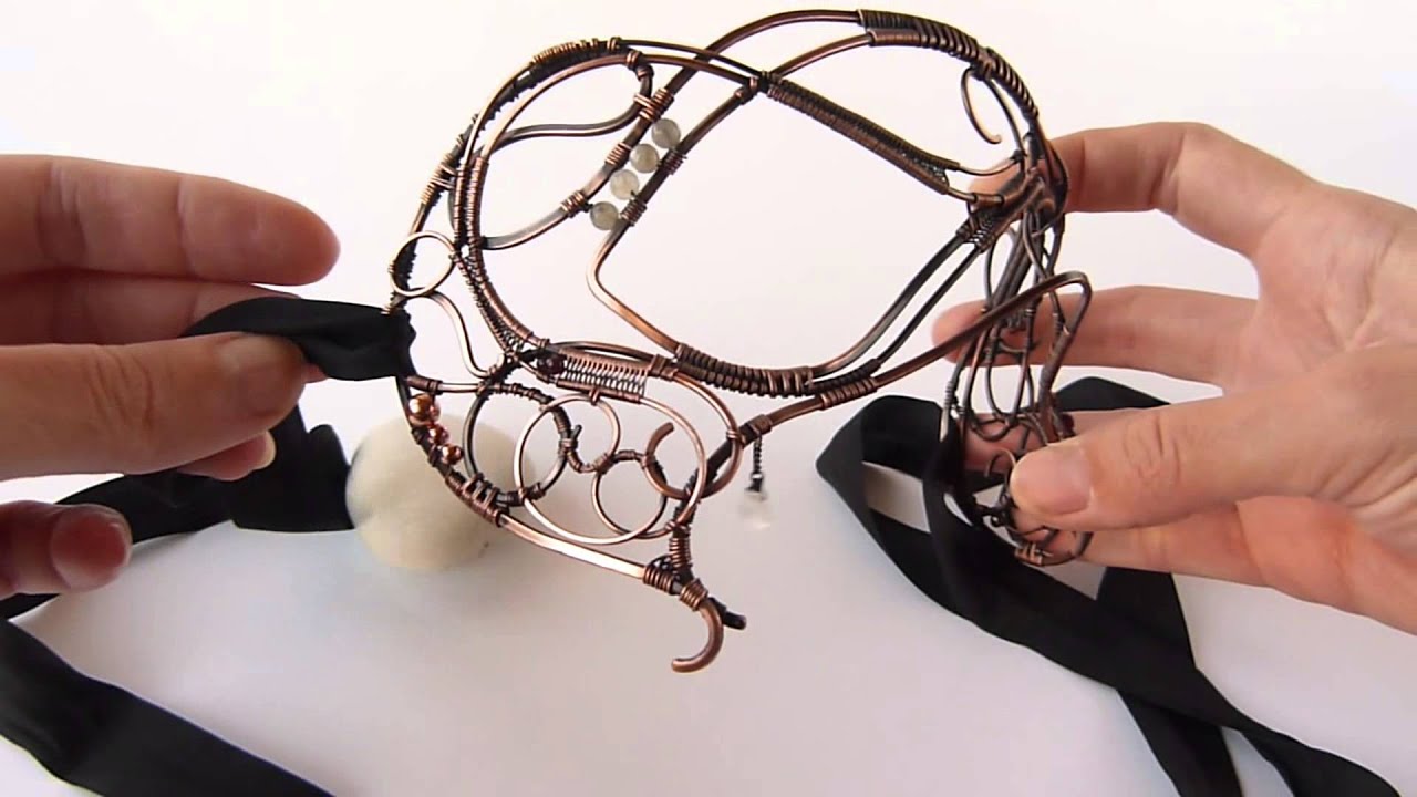 Morgan le Fay - wire mask - YouTube