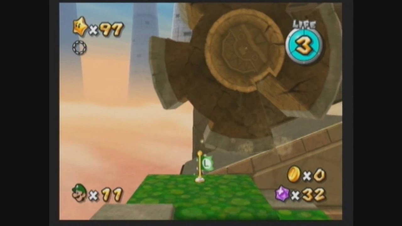 Super Mario Galaxy 2 - Clockwork Ruins Galaxy comet coin part 2 - YouTube