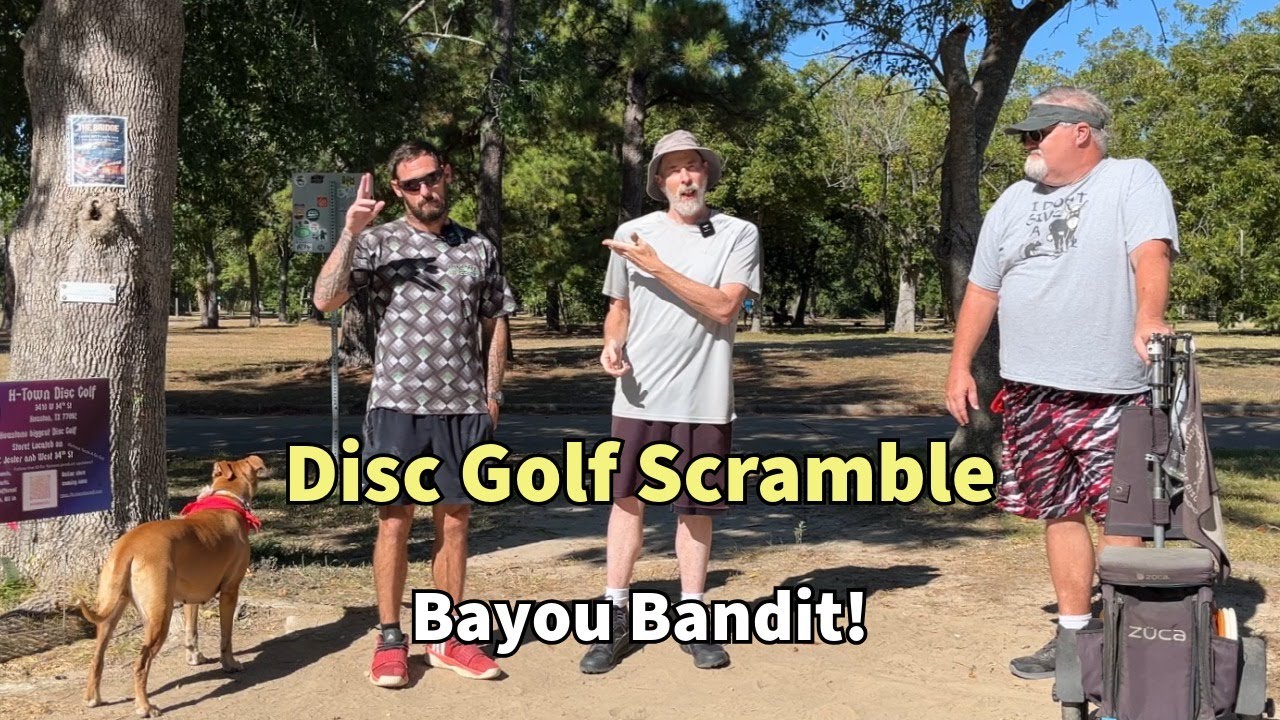 Disc Golf Scramble at Bayou Bandit! - YouTube