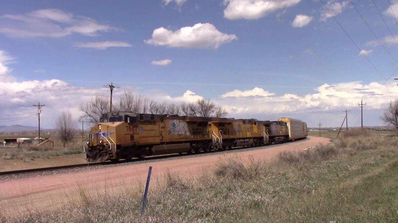 All Union Pacific Power on the Front Range Sub - YouTube