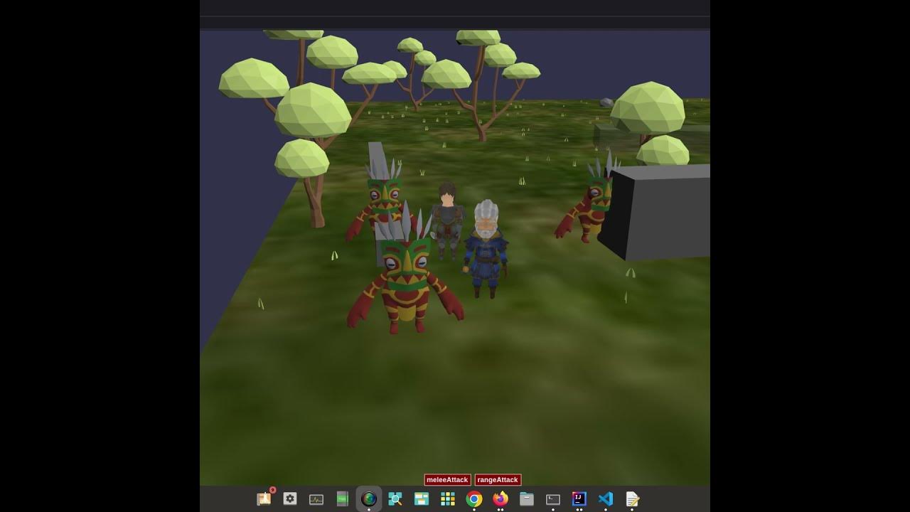 Babylon.js Browser MMO - DevLog - Monsters - 2nd try #babylonjs #devlog #mmo #coding #mmorpg ...