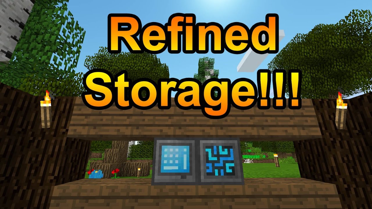 REFINED STORAGE! and Automation! - Survival Enhanced Modded Minecraft ...