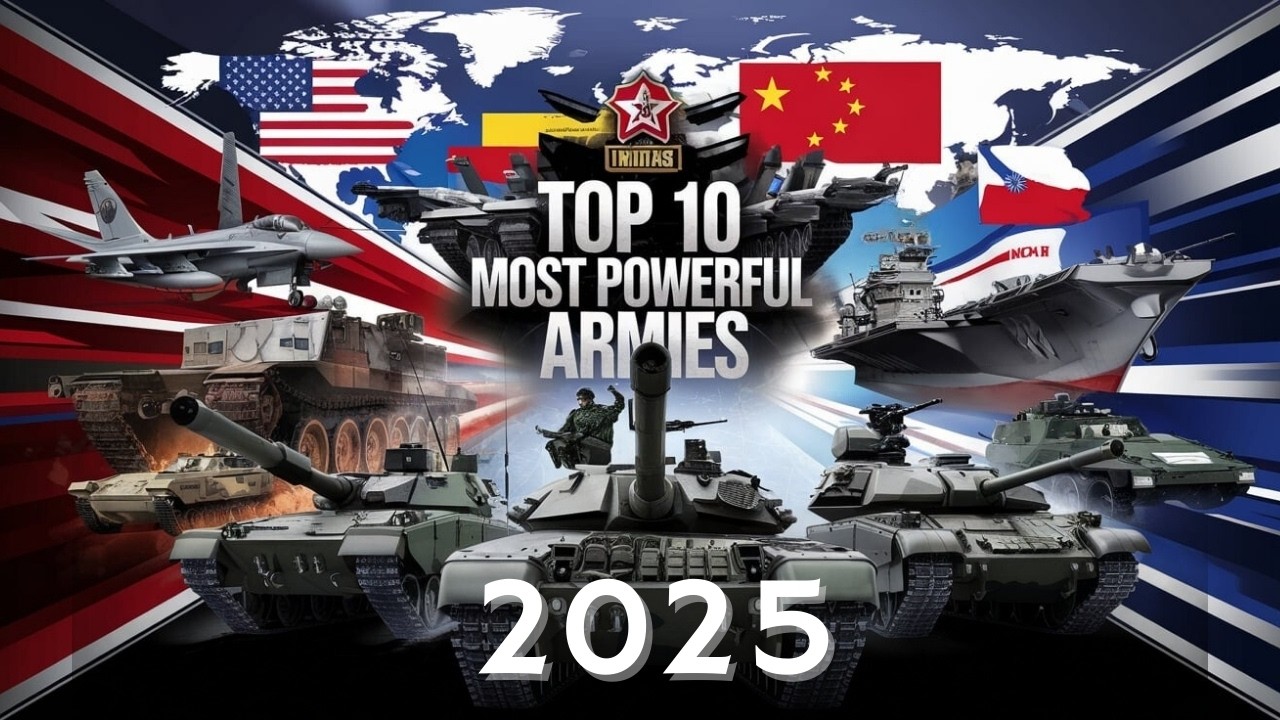 Global Firepower 2025 | Top 10 Most Powerful Country in the World - YouTube