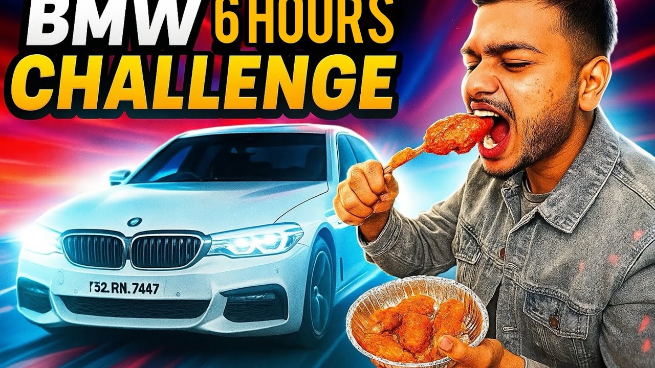 6 Hour Challenge in The Car / KamruForYou - YouTube