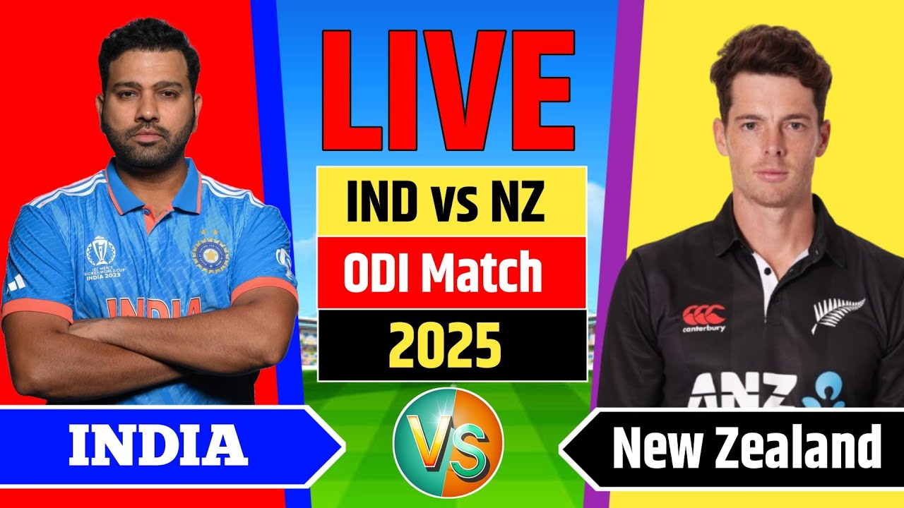 🔴Live: India vs New Zealand | IND vs NZ Match Live | Live Cricket Match ...