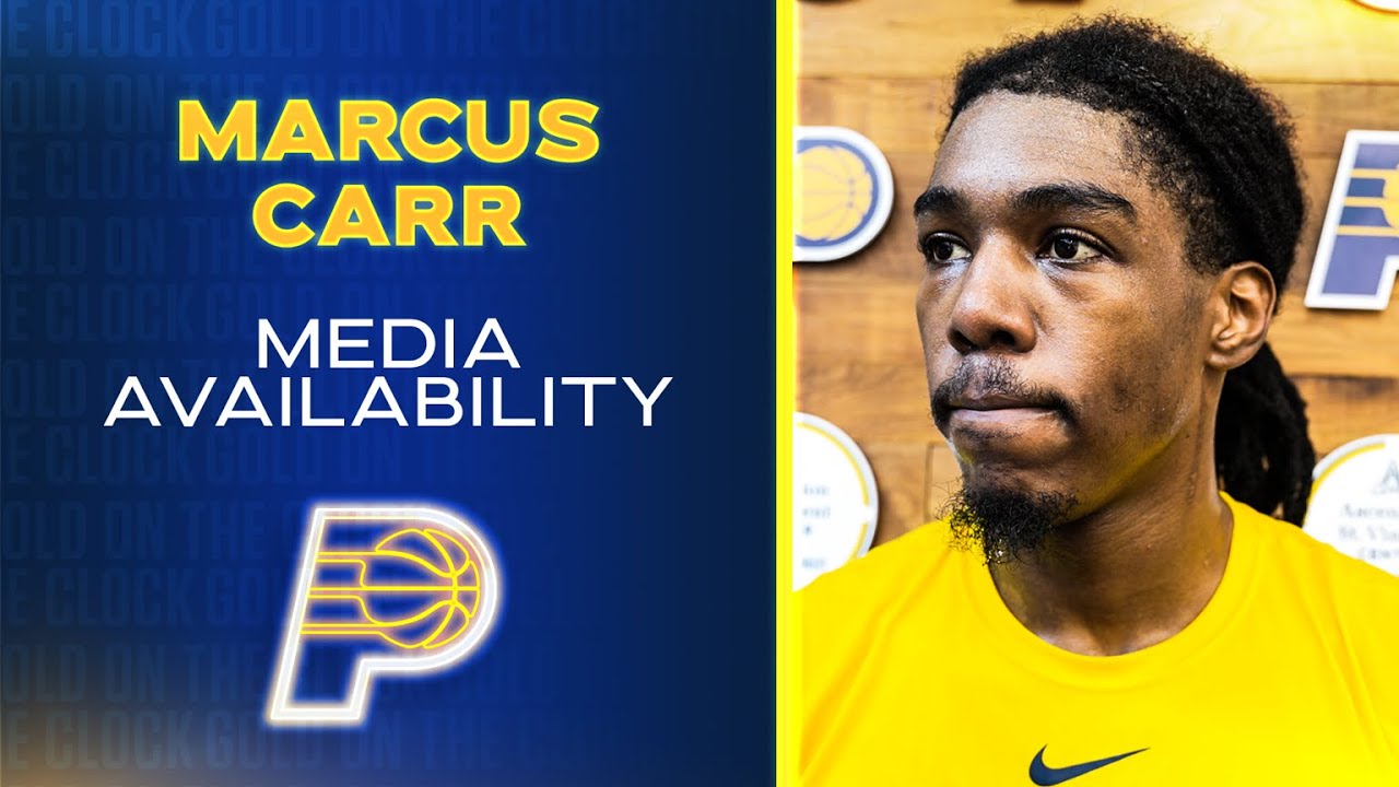 Indiana Pacers Pre-Draft Workouts: Marcus Carr Media Availability (June ...