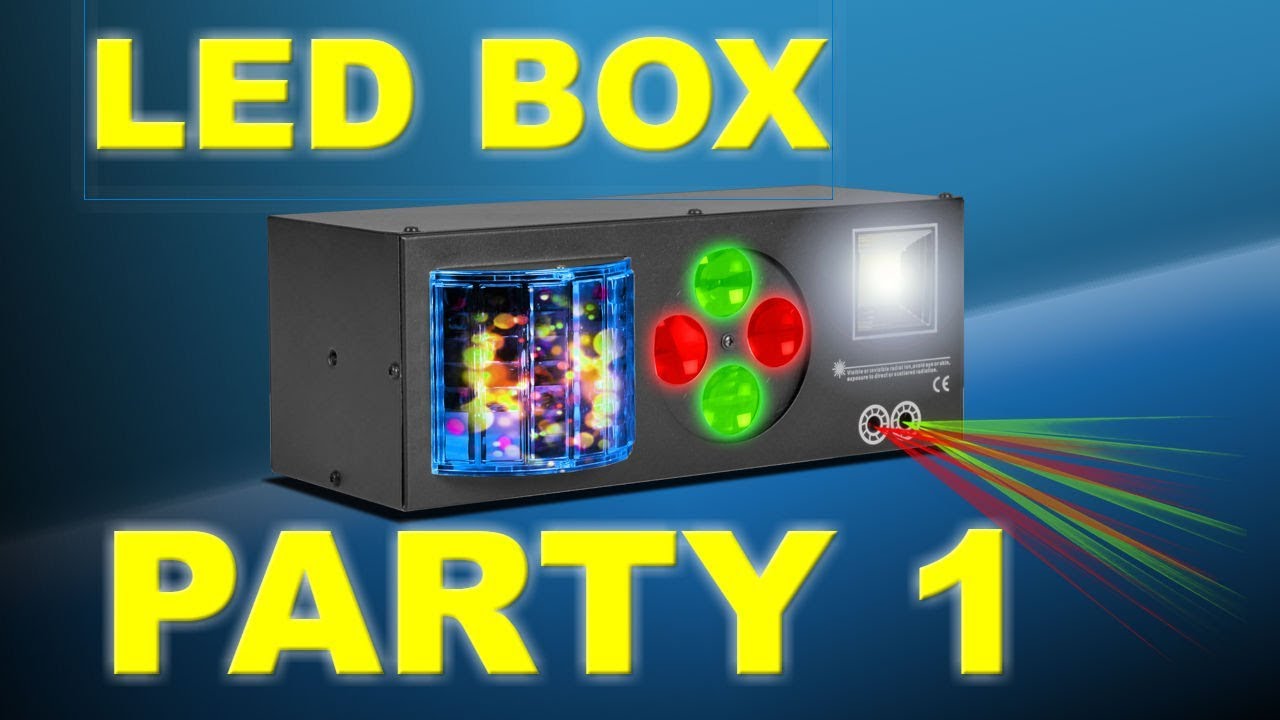 Fractal Lights LED BOX PARTY 1 - YouTube