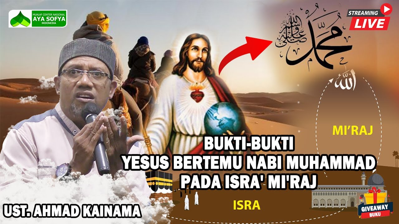 Bukti-Bukti Yesus Bertemu Nabi Muhammad Pada Isra' Mi'raj - YouTube