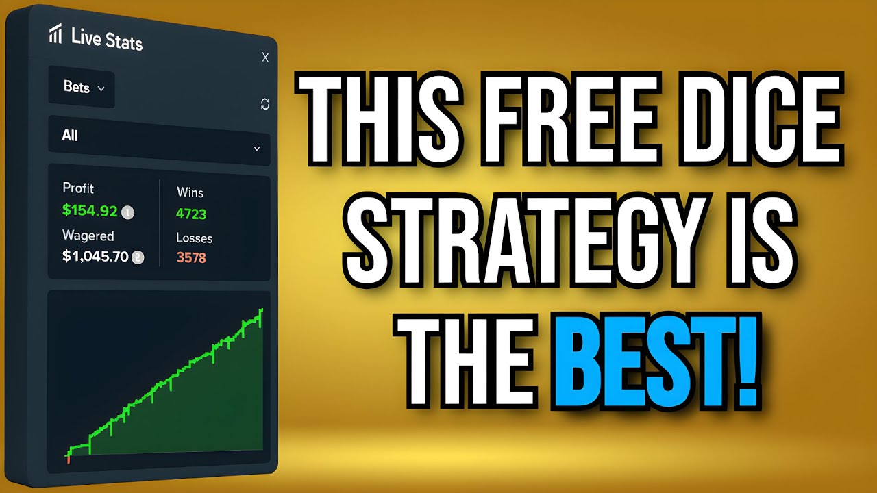 STAKE | THIS FREE DICE STRATEGY IS THE BEST! - YouTube