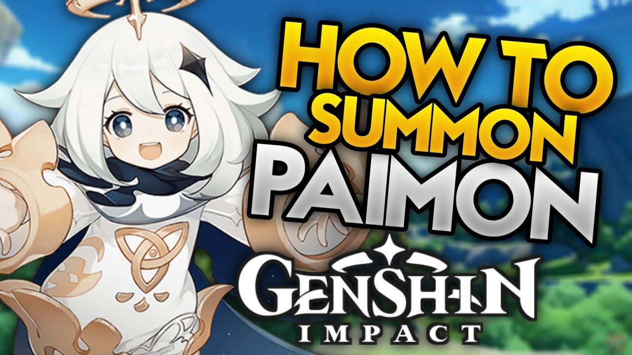 CARA SUMMON SI PAIMON ! - GENSHIN IMPACT INDONESIA - YouTube