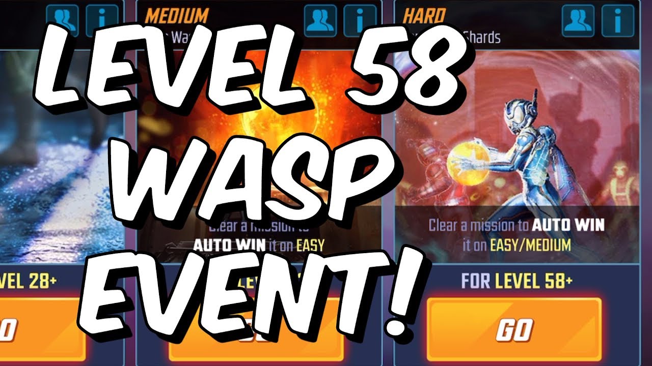 Level 58 Wasp Event Playthrough Part 1 - Unlocking Wasp Journey ...