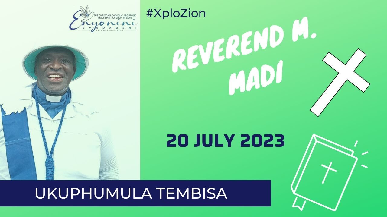 Weekly WhatsApp sermon with Reverend M. Madi - 20 July 2023 - YouTube