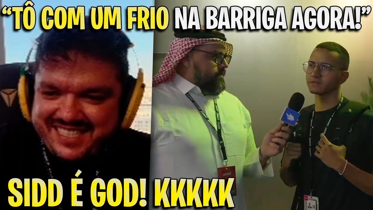 SID DA ENTREVISTA PARA GAULES ANTES DA ESTREIA COM A NOVA FURIA!🔥🔥🔥 ...