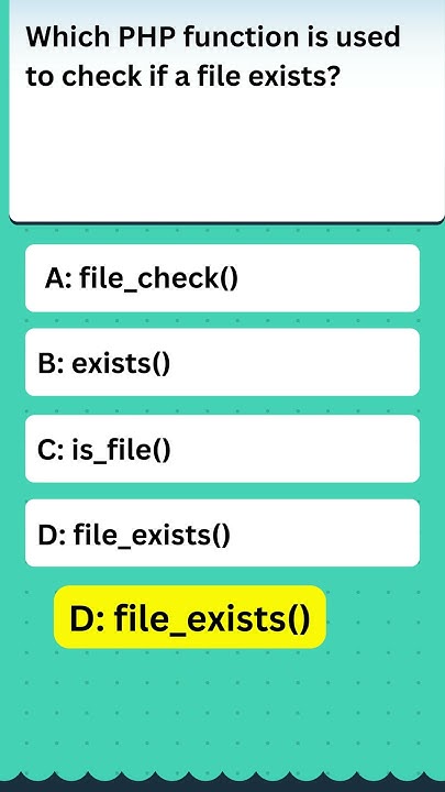 Top PHP MCQs for Interviews: Must-Know Questions | Creative Nexus # ...