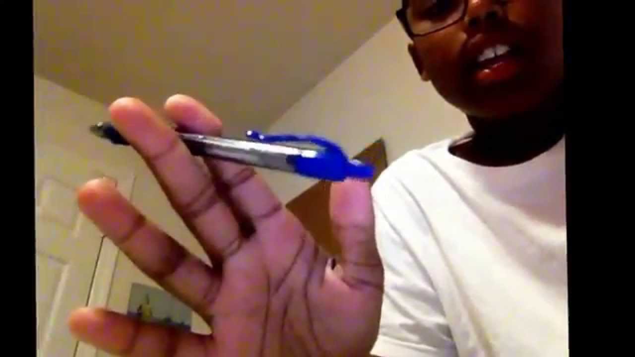 How to pen flip (easy) - YouTube