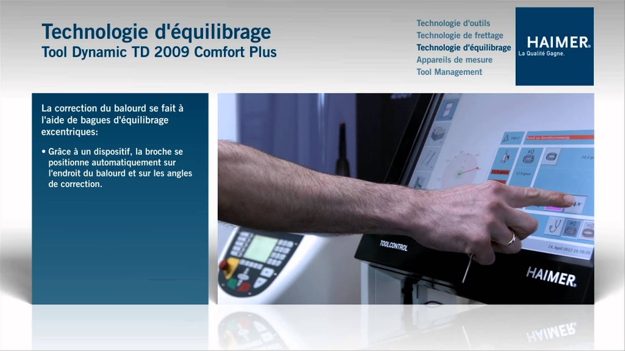 HAIMER Tool Dynamic TD Comfort Plus - YouTube