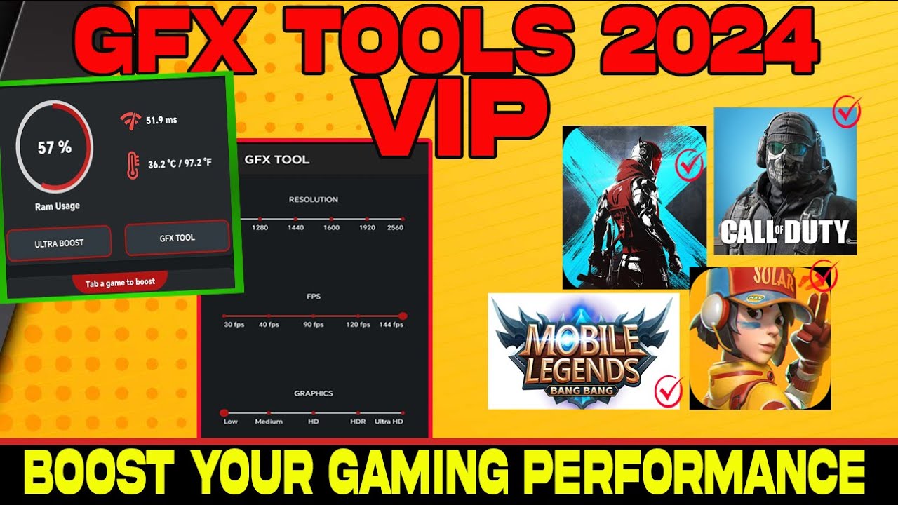 GFX TOOLS FOR ALL GAMES BOOST YOUR GAMING PERFORMANCE - YouTube