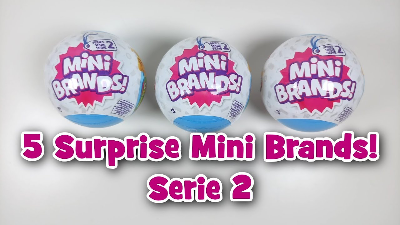 5 Surprise Mini Brands Serie 2 | UNBOXING - YouTube