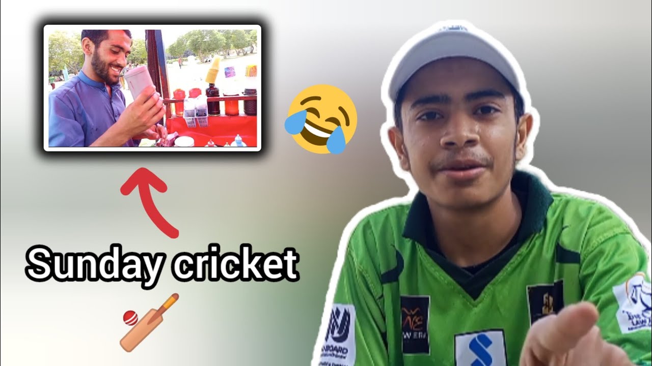 Very funny day Sunday cricket Vlog😂👍 - YouTube