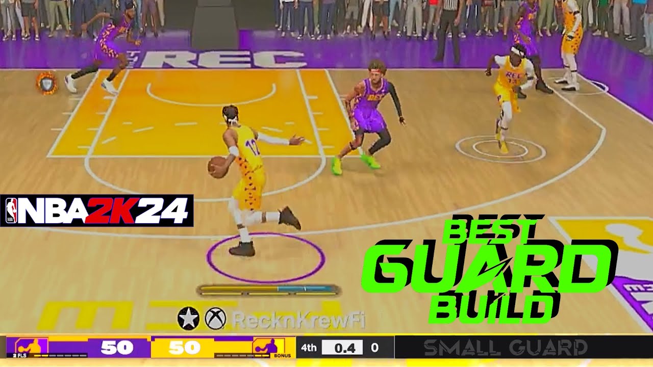 BEST SMALL GUARD BUILD WITH DEFENSE ON NBA 2K24 SEASON 1! - YouTube