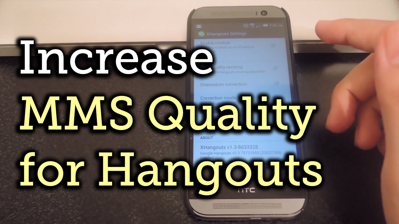 Improve Your MMS Picture Quality with XHangouts for Android [How-To ...
