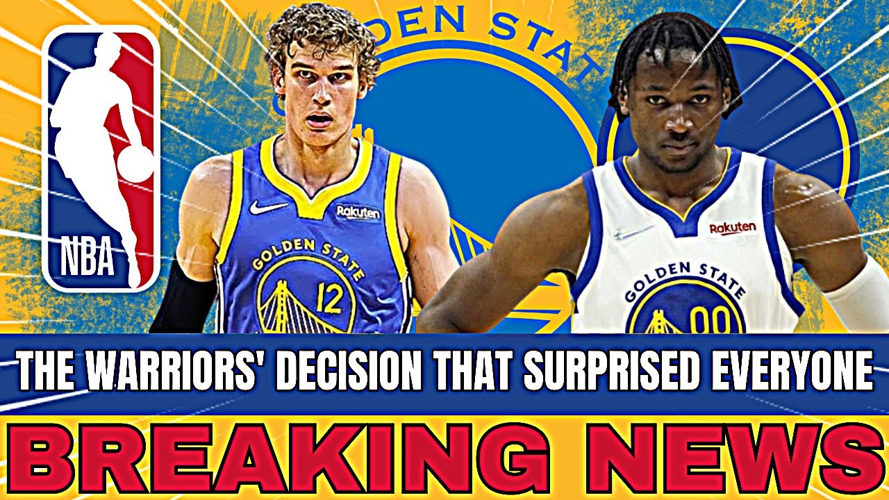 🚨 THE WARRIORS' SURPRISING DECISION! LATEST GOLDEN STATE NEWS! GOLDEN ...