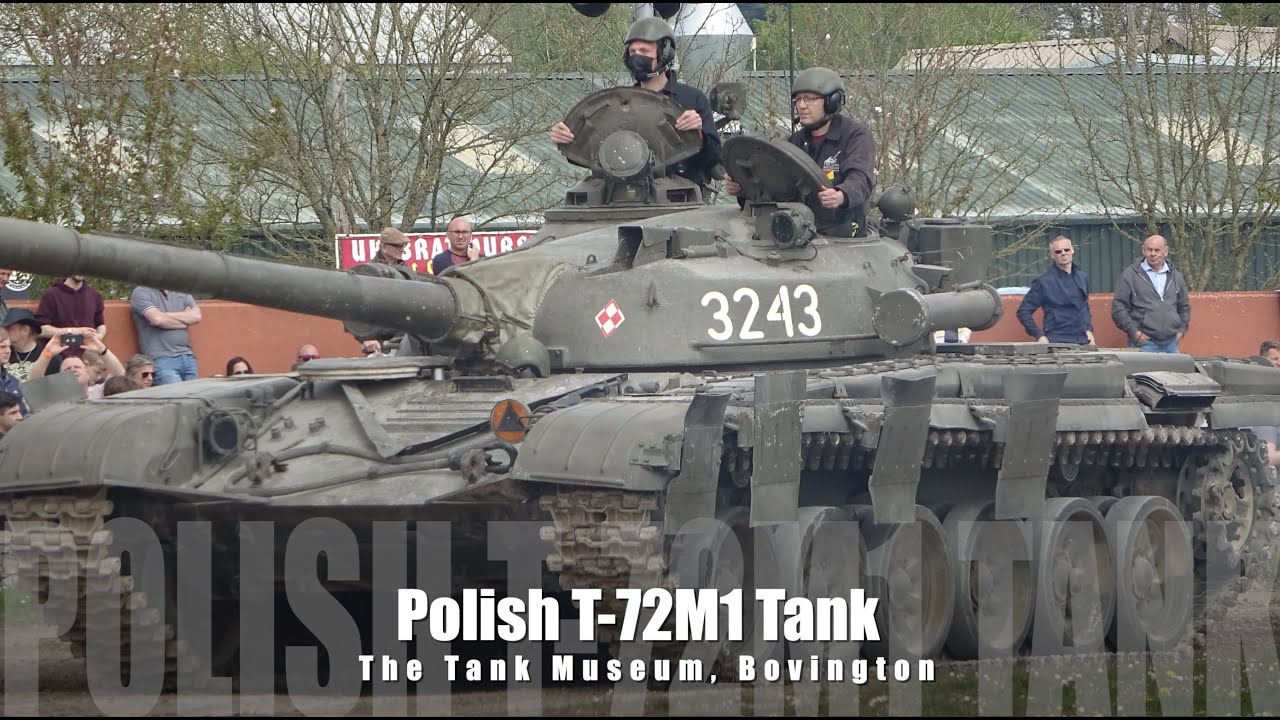 Polish T-72 Tank - Tank Museum, Bovington - YouTube