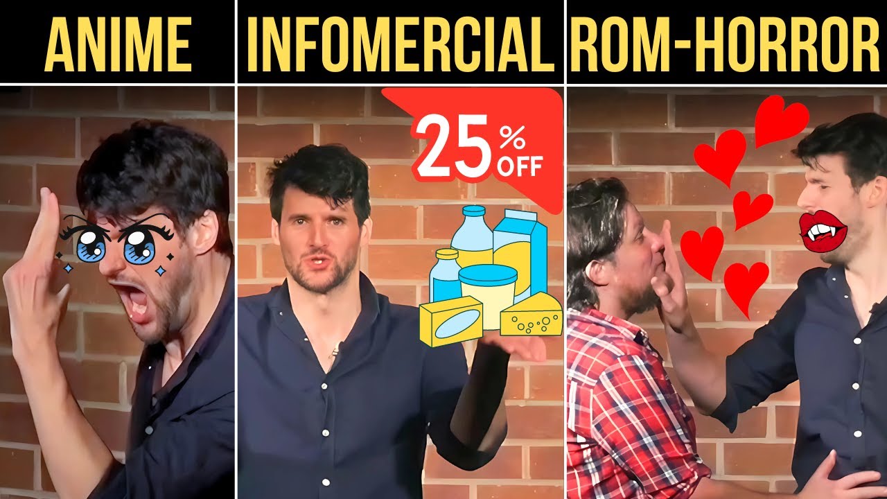 ENEMIES square up to each other in 8 DIFFERENT GENRES! | The GENRE game ...