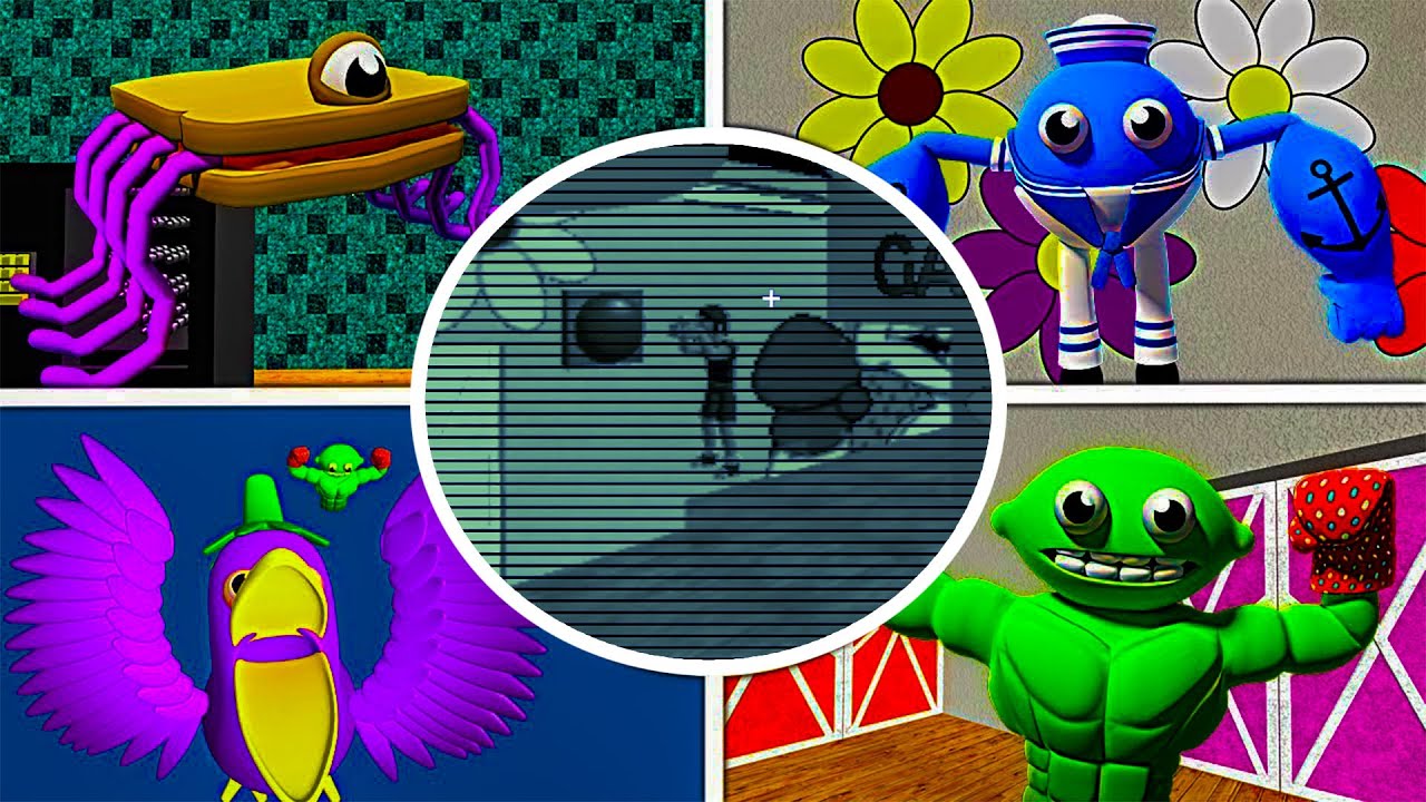 ALL Characters - Garten of Banan 2 🍌 - YouTube