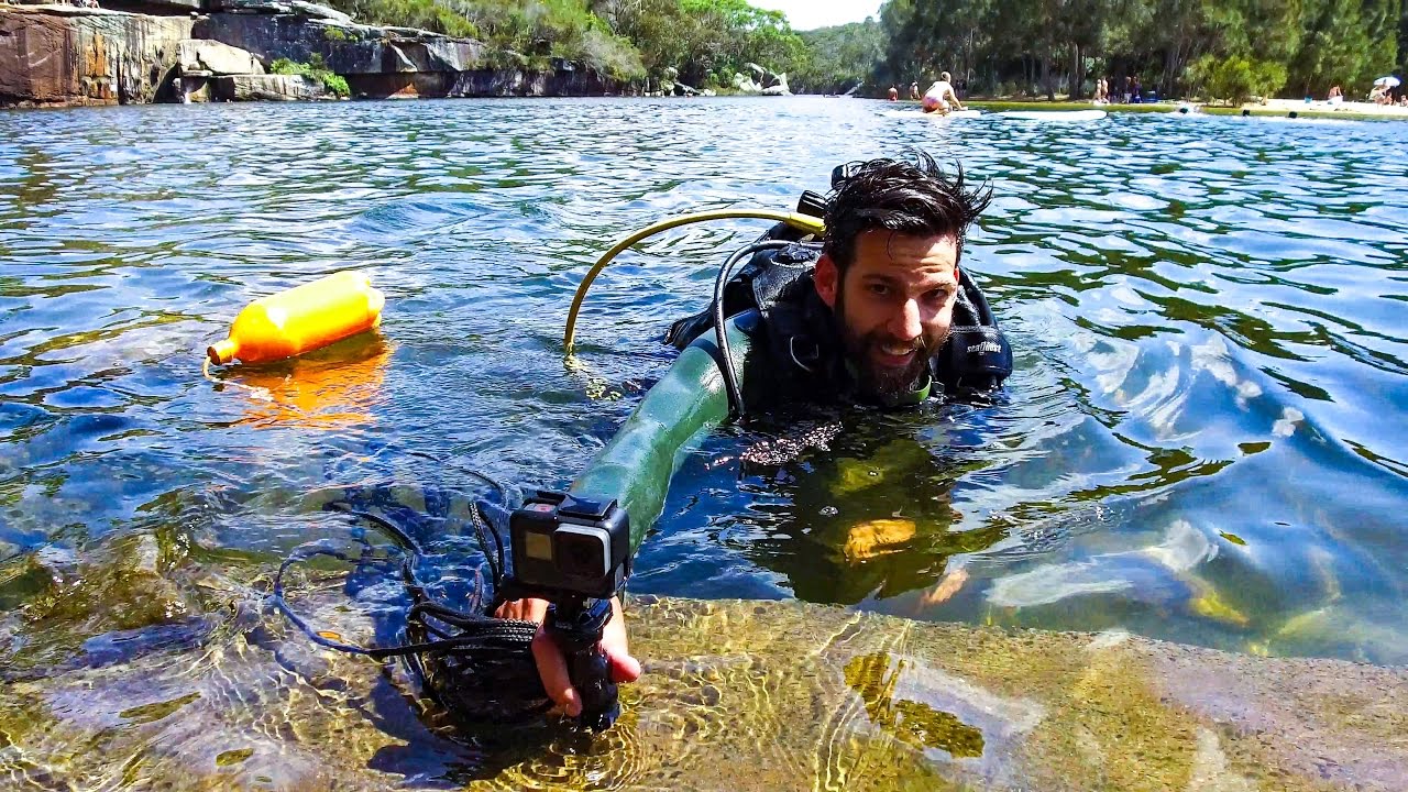 Scuba diving for lost GoPro! - YouTube