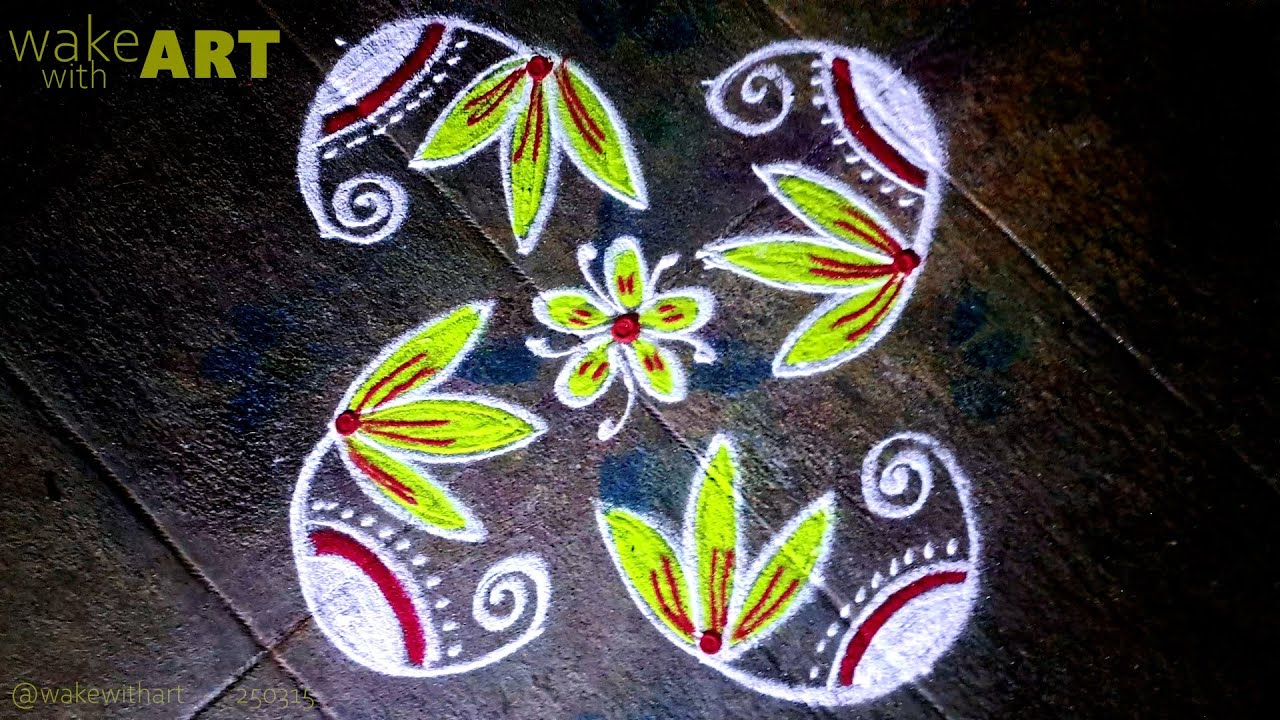 Role Long Kolam Rangoli #rangoli #kolam #muggulu #art #drawing #design ...