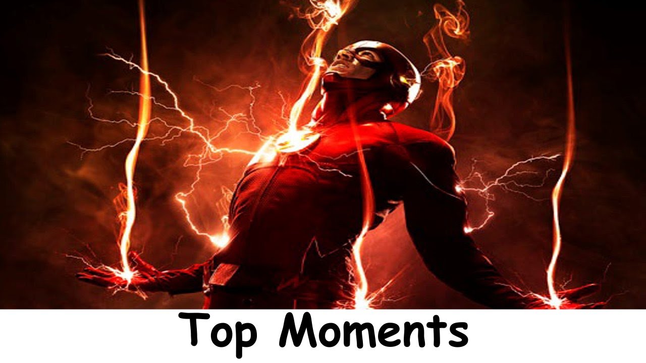 The Flash 2x1 Premier Top Moments - YouTube