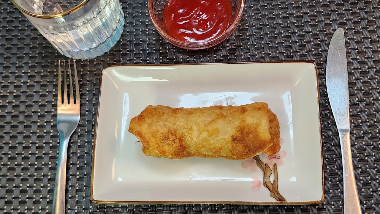 How to make CRISPY CHOP SUEY ROLL - YouTube