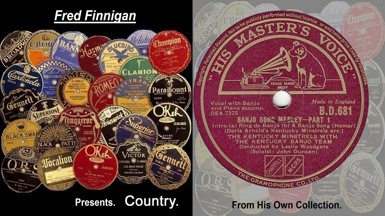 Kentucky Minstrels, The & The Kentucky Banjo Team - Banjo Song Medley ...