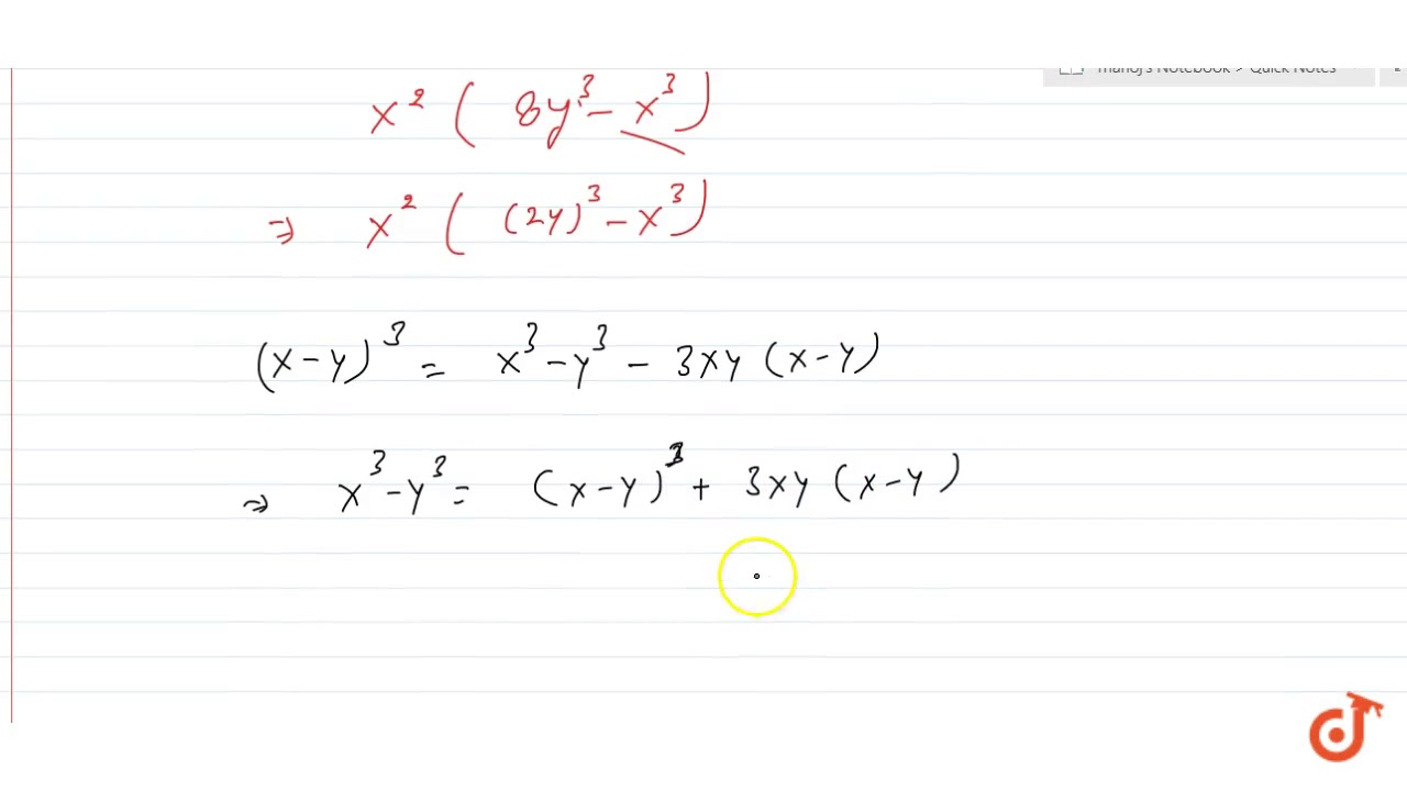 Factorise 8x 2y 3 x 5 YouTube Factorise 8x 2y 3 x 5 YouTube