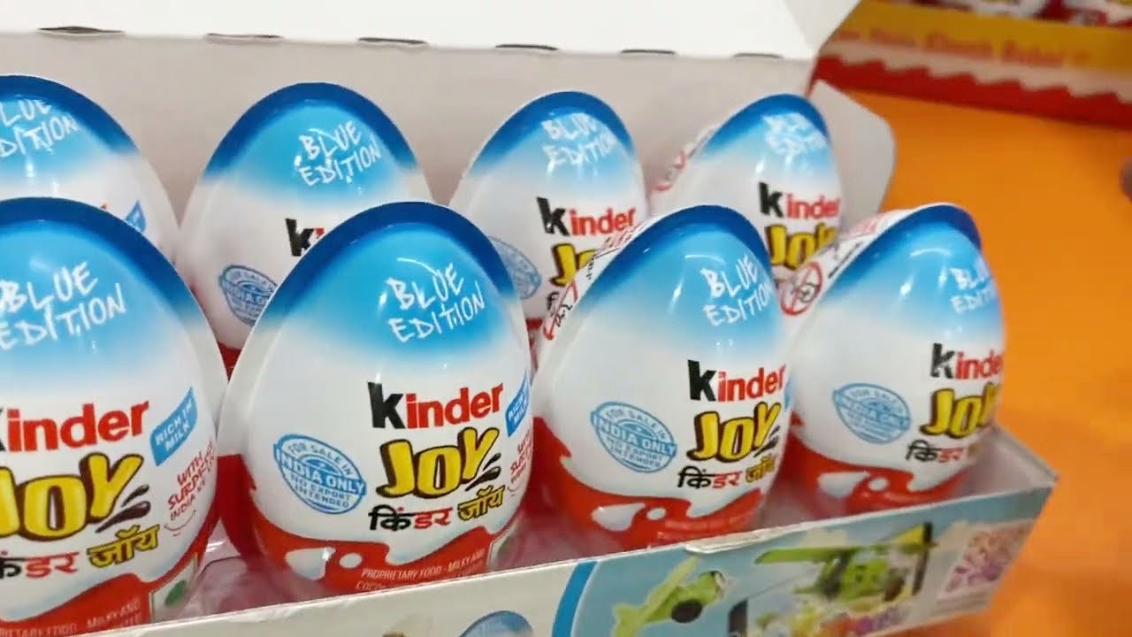 Lots of Kinder Joy, Unboxing Kinder Joy, Surprise Toy Inside Kinder Joy ...