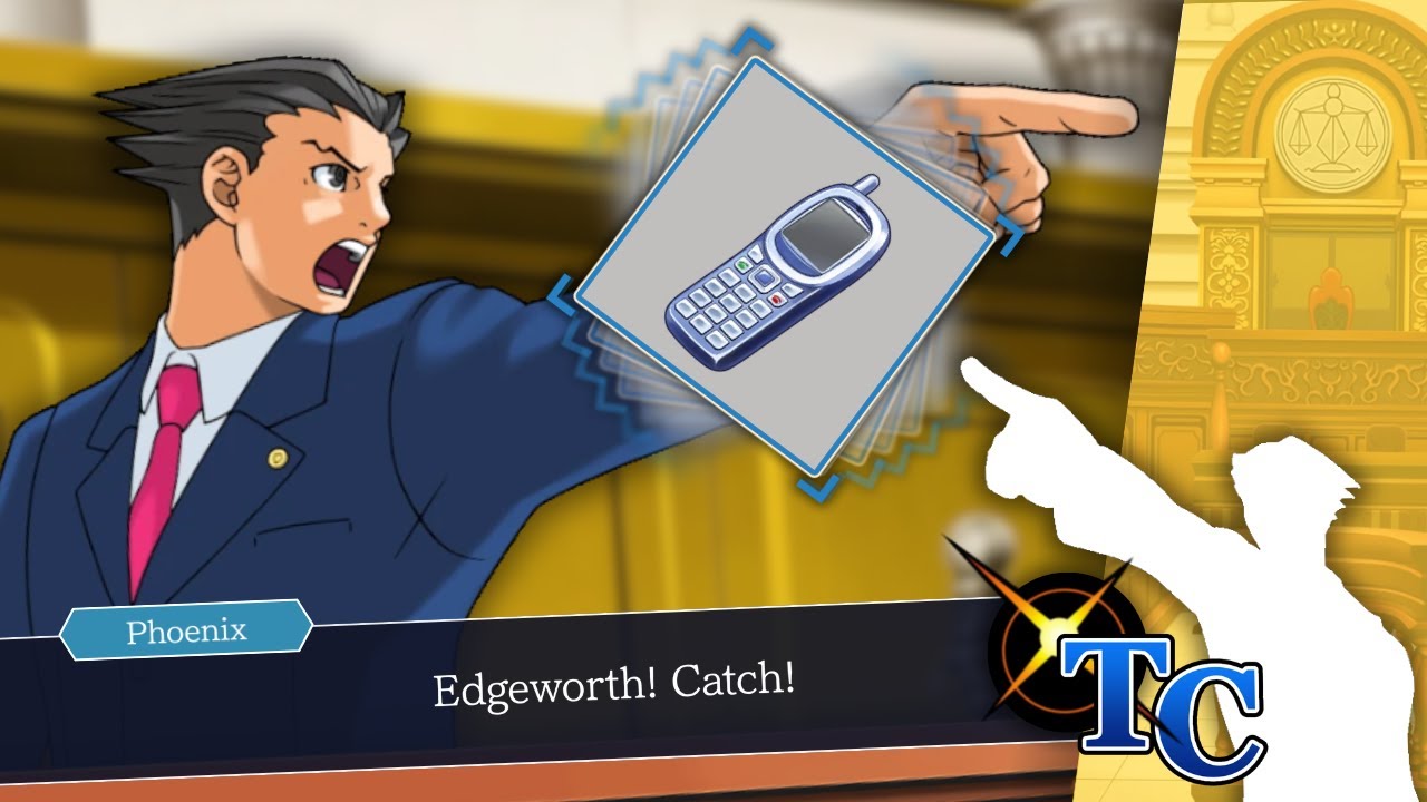 "Edgeworth! Catch!" | Farewell, My Turnabout | AA: JFA Reaction ...
