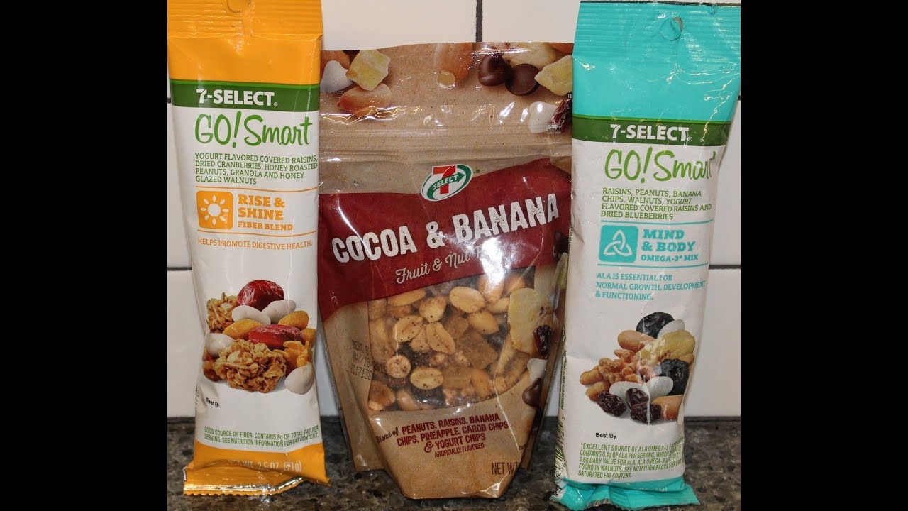 7-Eleven 7-Select Go! Smart Rise & Shine and Mind & Body and Cocoa ...