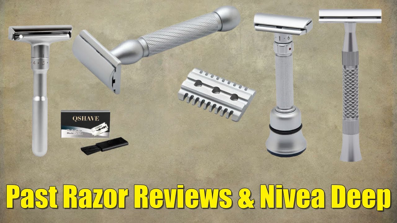 Past Razor Reviews & Nivea Deep - YouTube
