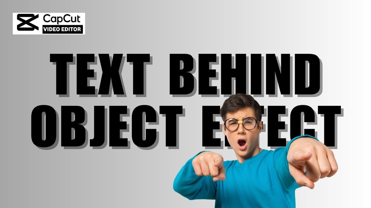 [How to add text behind objects in CapCut PC: A step-by-step guide] - YouTube