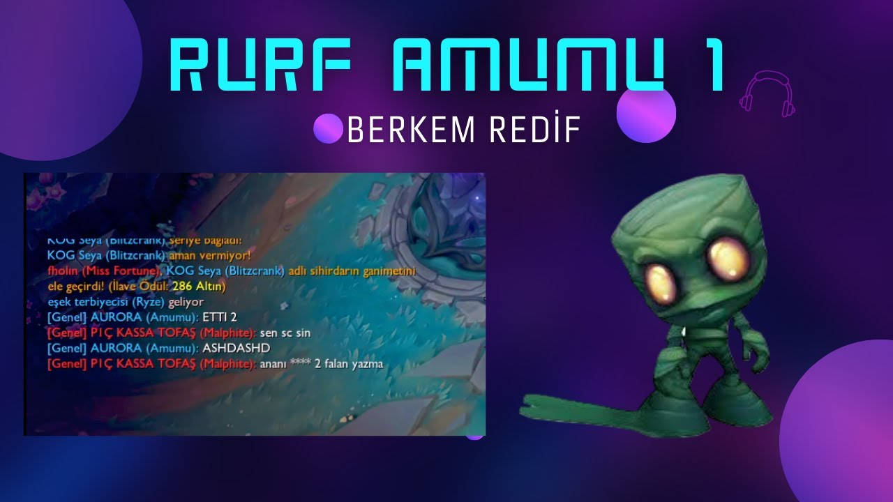The Ultimate URF Amumu Tank Build Guide AMUMU İLE TEKELDİK - YouTube