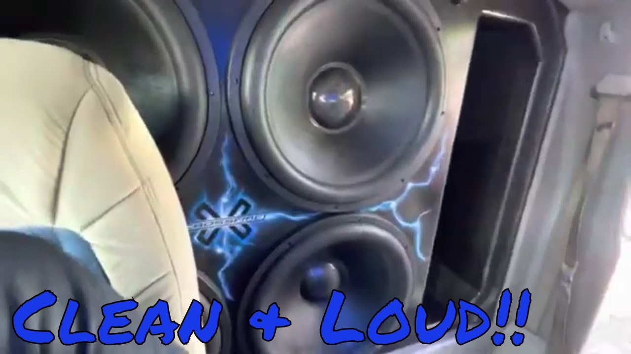 Crossfire Audio XT4 18's and 4 Crossfire 16,000's. - YouTube